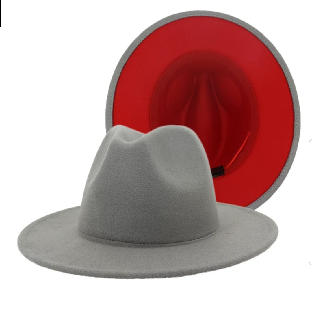 Red bottom Fedora Hat – Paparazzi Ready